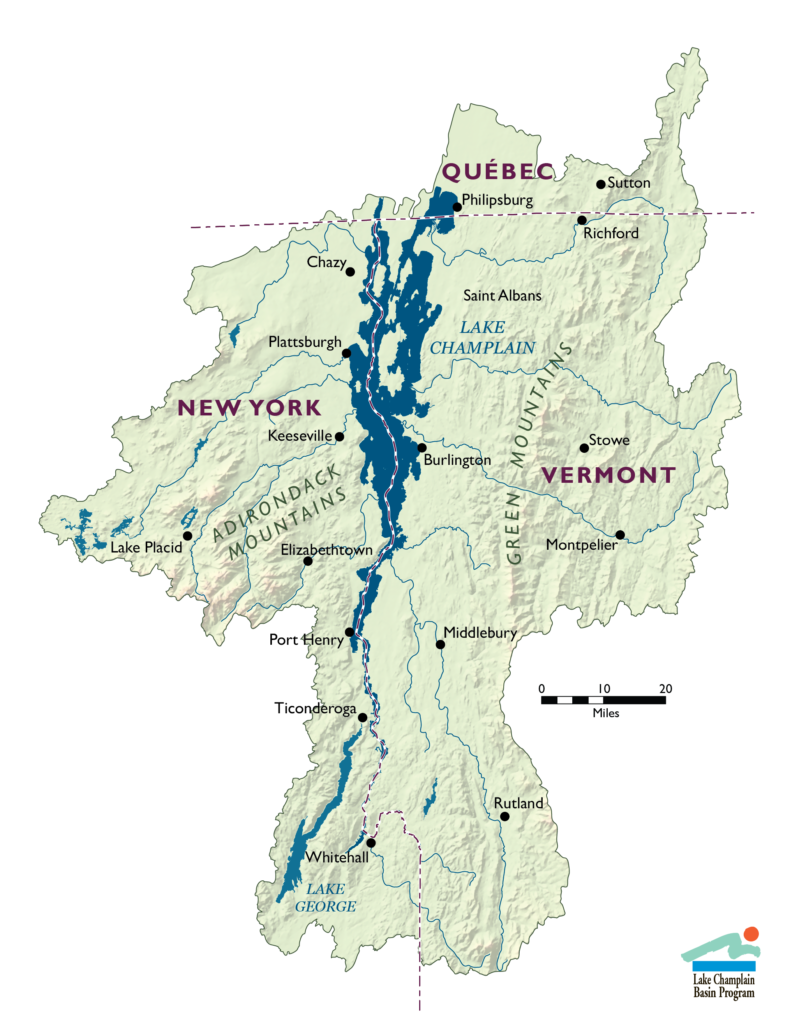 About Lake Champlain - Lawn to Lake